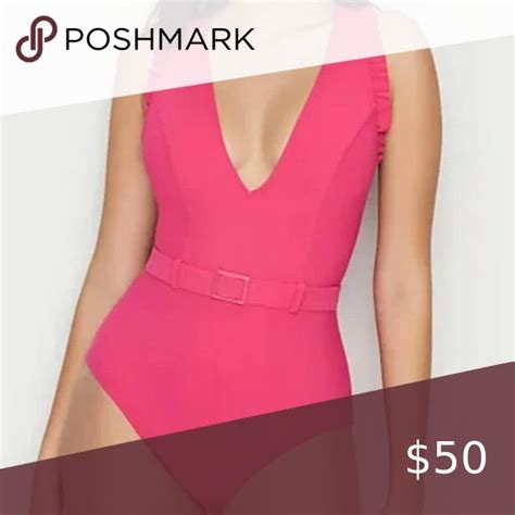 Skinnydippers Hot Pink One Piece Bathing Suit Size Medium Nwot Skinny