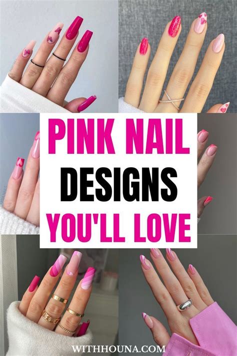 63 The Trendiest Pink Nail Designs And Pink Nails Were Obsessed Over