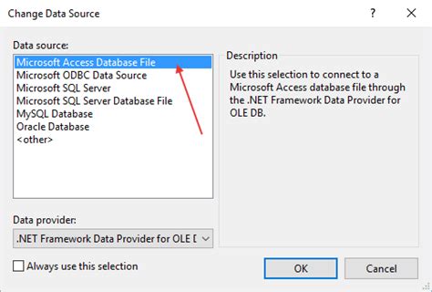 tutorial binding to ms access datatable database winforms gridview