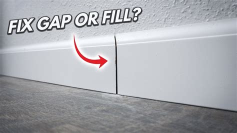 How To Fix Baseboard With Big Gaps Or Doesnt Meet Up Tips And Tricks