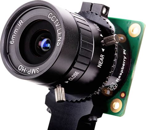 raspberry pi® rpiz cam 6mm ww wide angle lens compatible with