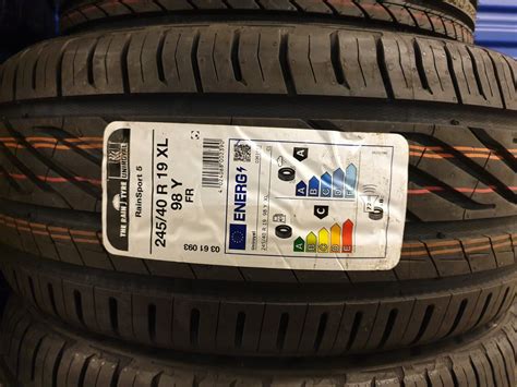 2x New Tyres Uniroyal Rainsport 5 245 40 19 245 40 Zr19 Xl 98y 245 40