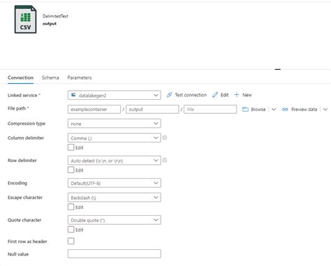 copying header files from a txt file to other csv files using azure