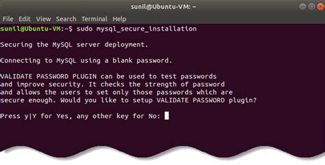 step by step instructions to install mysql on ubuntu linux