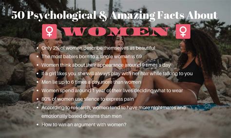 50 Psychological And Amazing Facts About Women