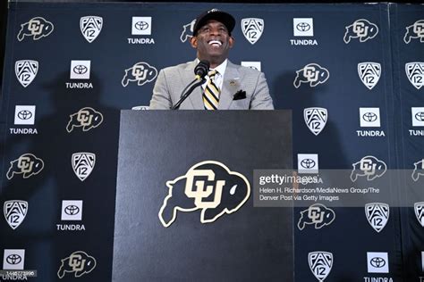 Deion Sanders Cus New Head Football Coach Talks To A Packed News