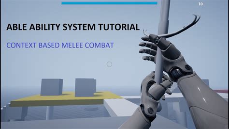 requested ue4 tutorial able ability system melee combat unreal