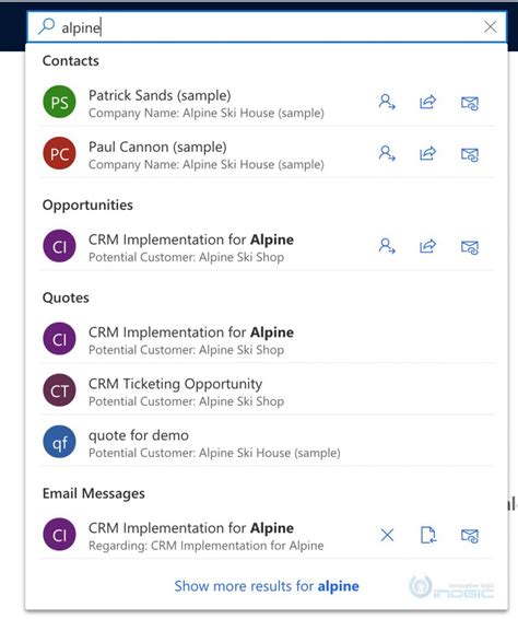 dataverse search easier than before to find data in dynamics 365 crm