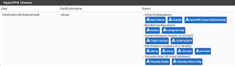 pfsense openvpn integration with authpoint