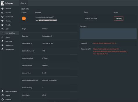 anomali threatstream integration for the elk stack soc prime tdm