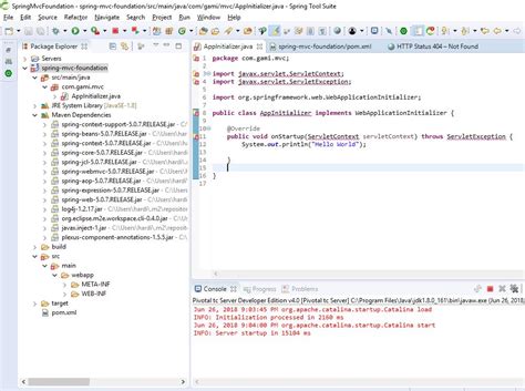 java spring mvc setup issue stack overflow