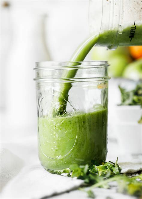 Easy Green Smoothie Recipe Basil And Dill Breakfast Smoothie Recipe