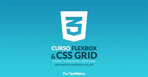 curso de flexbox y css grid openwebinars