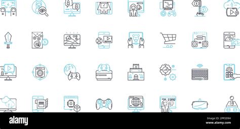 Environment Friendly Linear Icons Set Sustainable Eco Friendly Green