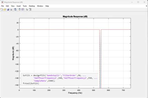 notch filter matlab and simulink
