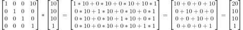 opengl why do we use 4x4 matrices to transform things in 3d game