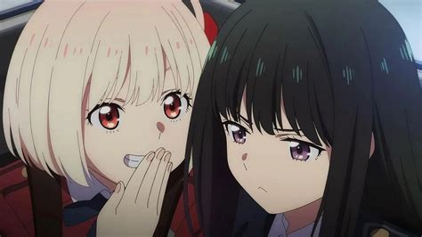 Wallpaper Anime Girls Anime Screenshot Lycoris Recoil Nishikigi