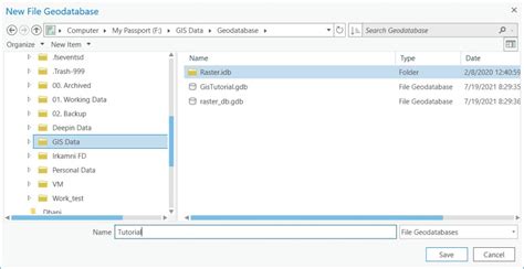 how to create a new file geodatabase in arcgis pro gis tutorial