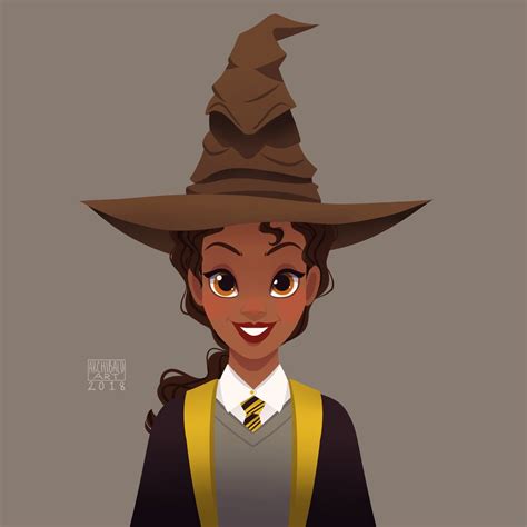 Princess Tiana As A Harry Potter Character Best Disney Princess Fan