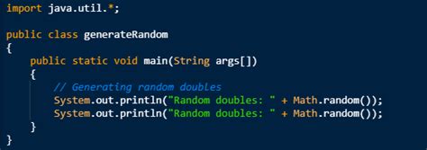 random number generator in java — techendo