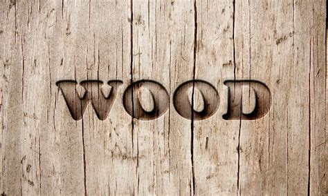 wood text effect in photoshop ~ krobknea