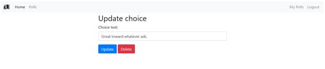 github devmahmud django poll app django poll app is a