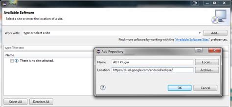 eclipse with adt plugin olporrun