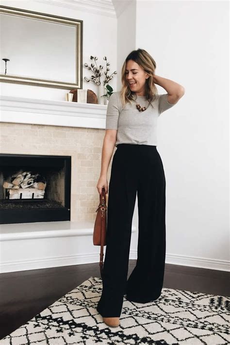 20 Stylish Summer Outfit Ideas With Wide Leg Pants