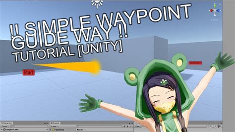 simple waypoint guide way tutorial [unity] youtube