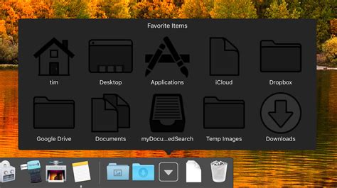 how to add a recent or favorite items stack to your mac s dock macrumors