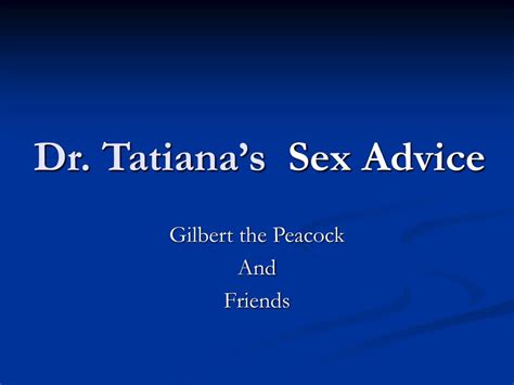 Ppt Dr Tatianas Powerpoint Presentation Free Download Id 2946082