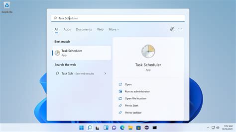 windows 11 task scheduler