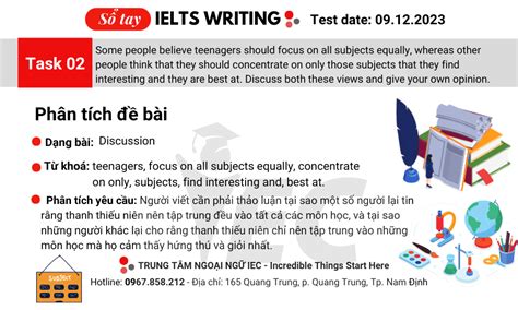 Đề Thi Ielts Writing Task 2 Ngày 09 12 2023 Iec Edu