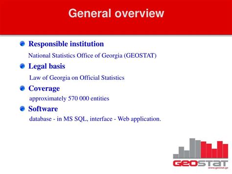 ppt georgia business register data and gender disaggregated