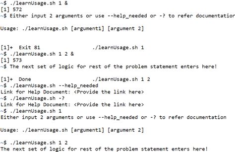 Shell Script Usage Tutorials On Shell Script Usage For Linux Users