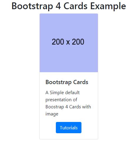 bootstrap 4 cards example css view design layout color template