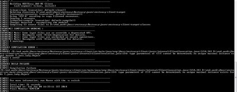 rest cannot build resteasy from source stack overflow