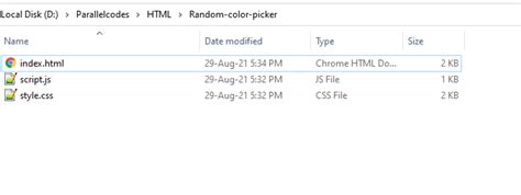 javascript create random color generator and picker