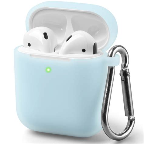 Airpods Case [front Led Visible] Gmyle Silicone Protective Shockproof