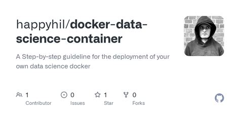 github happyhil docker data science container a step by step