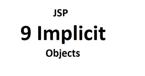 java latte implicit objects in jsp