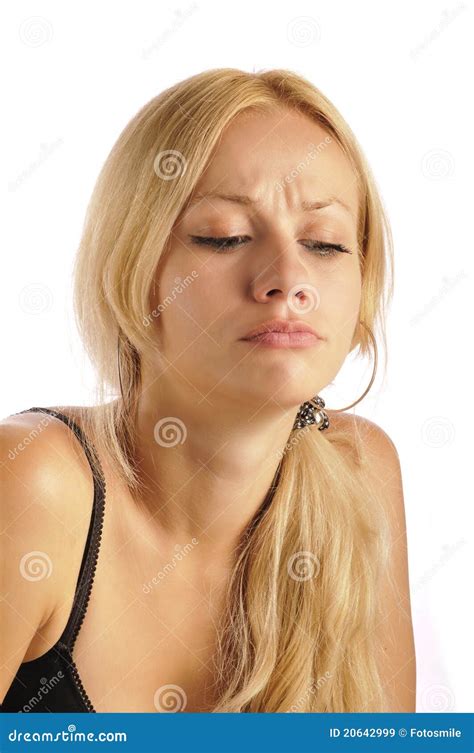 Unhappy Girl Pouting Royalty Free Stock Images Image 20642999