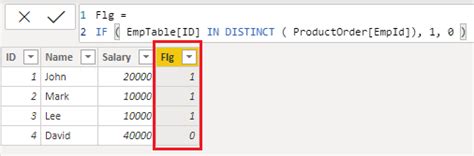 how to check table 1 value exist or not in table 2 without any relationship