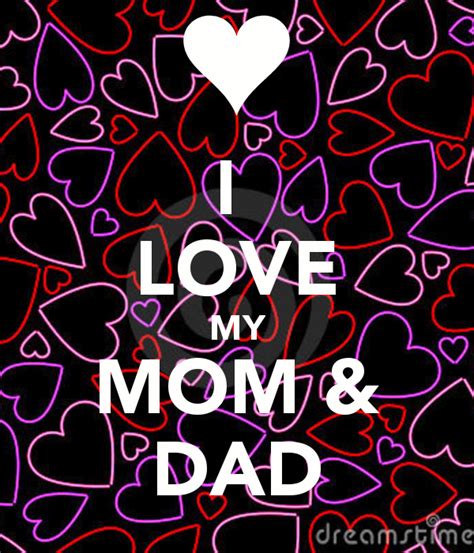 I Love You Mom And Dad Wallpaper