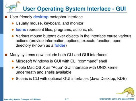 ppt chapter 2 operating system structures powerpoint presentation