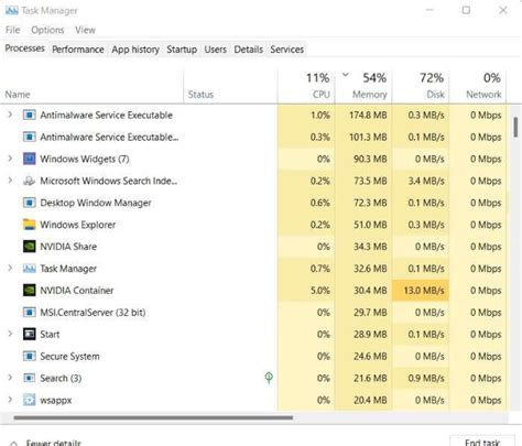 how to fix high disk memory usage issues on windows 11 pc