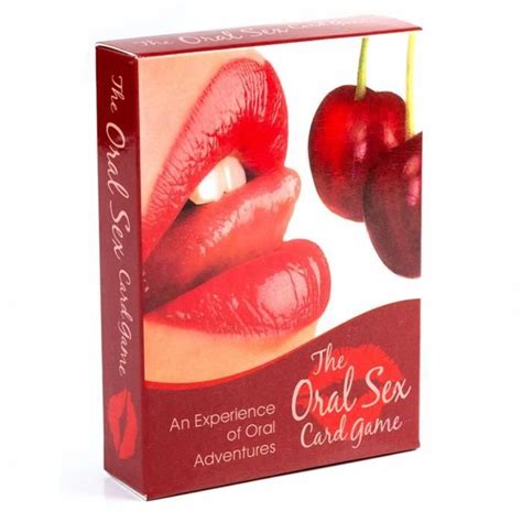 Oral Sex Card Game Chambre à Coucher Un An De Sexe Pack De Désirs Ivres