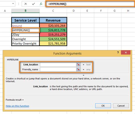 3 ways to insert a hyperlink to another excel sheet