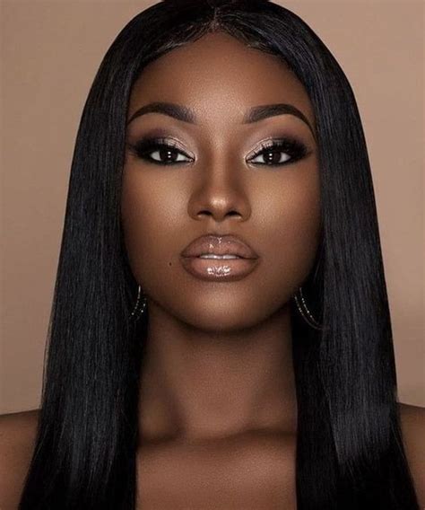 Natural Bridal Makeup Black Women