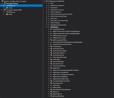 list of namespaces questions and answers unity discussions